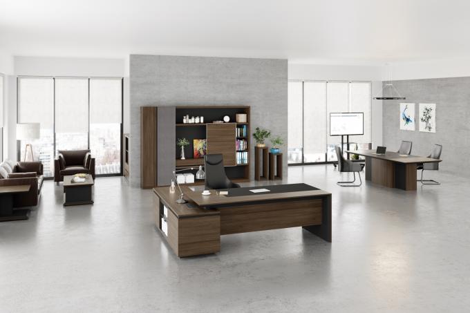 2.2m / 2.4m Executive Meeting Table Modern Melamine Board